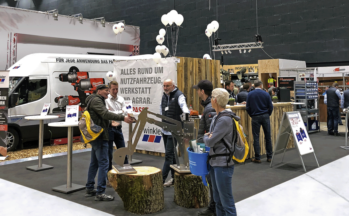 winkler als Aussteller auf der Messe Forst Live 2025 in Offenburg